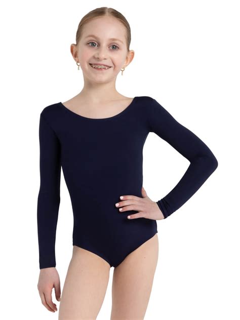 Long Sleeve Leotard Girls Ultracapezio