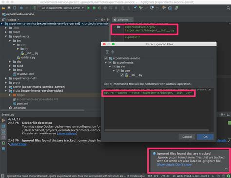 Plugin Is Saying That Im Tracking Ignored Files But Its Wrong · Issue 523 · Jetbrainsidea