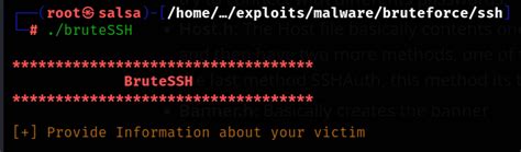 Github S Cybersecurity Brutessh Ssh Bruteforce Basic Script Created With C To Linux