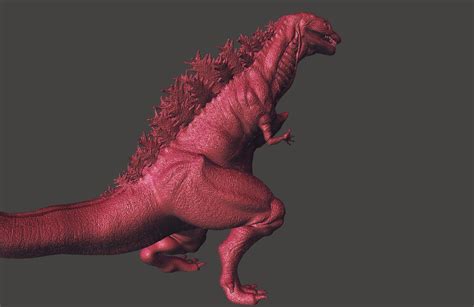 Shinagawa Kun Shin Godzilla 3rd Form Ultra Detailed Stl Kaiju G 3d