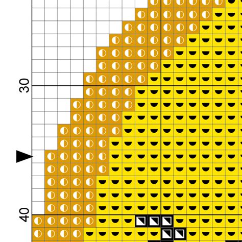 Charts Club Members Only Gold Compass Cross Stitch Pattern Daily