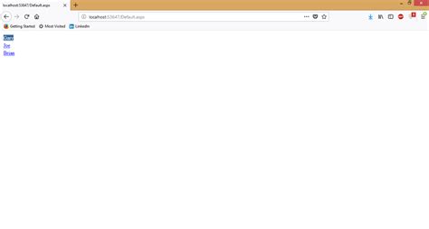 ASP NET C WebForms ListView Highlight Item When Clicking Stack Overflow
