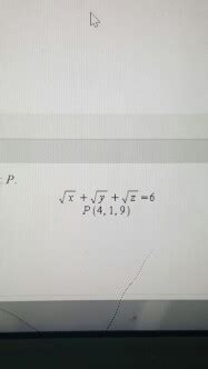 Solved Find Scalar Parametric Equations For The Normal Chegg