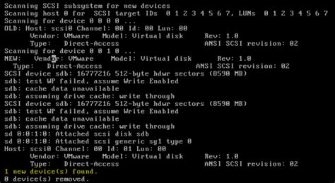 Adding A New Disk Online To A Linux Vm Running On Vmware No Reboot