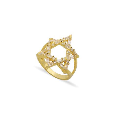 Large Nessa Magen David Ring Myriam Calhoun