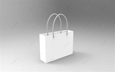 3d Model Design Of Handbag Background Prototype Handbag Reticule White Plastic Bag Background