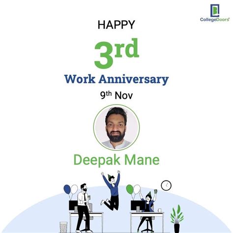 Collegedoors On Linkedin Congratulations Deepak Mane On Completing 3 Productively Contributing At