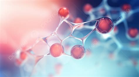 Biotechnology Molecular Structure Simple Background Biological