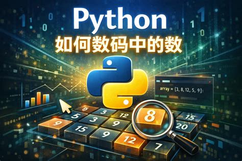 Python如何数组中的数 Python如何数组中的数