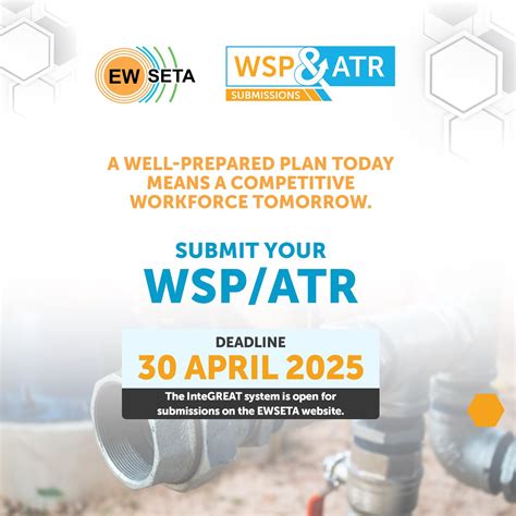 Ewseta Build Skills Build The Future Submitting Your Wsp And Atr By