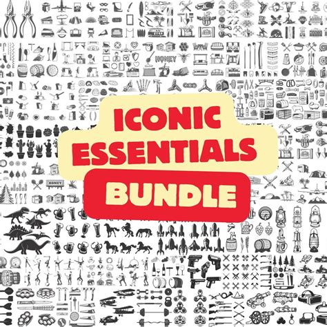 Massive Vector Clipart Bundle Vintage And Modern Svg Icon Collection