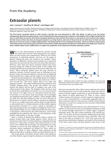 Pdf Extrasolar Planets