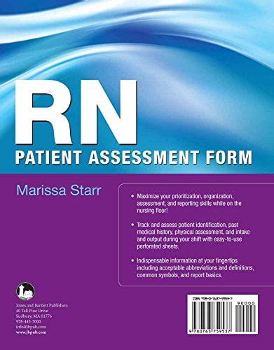 Pre Owned Rn Patient Assessment Form Paperback