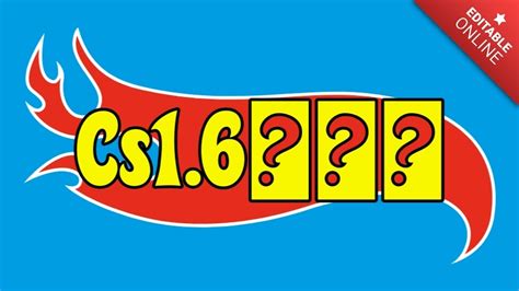 Cs1 6网页版 Fonte Hot Wheels Gerador De Efeitos De Texto