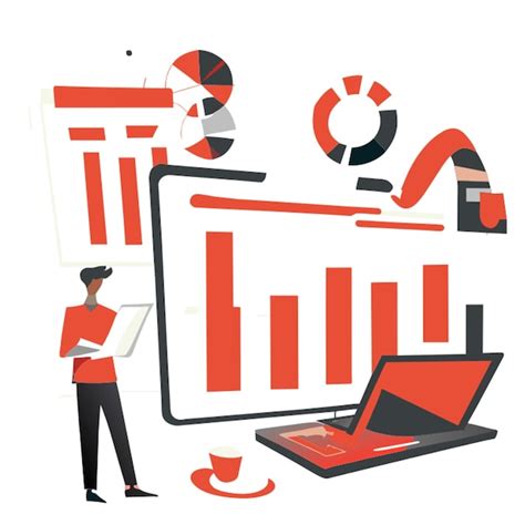 Premium Vector Optimizing Performance Research Vector Illustration Flat 2