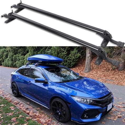 For 2017 2025 Honda Civic Hatchback 4 Door 43 Roof Rack Crossbars