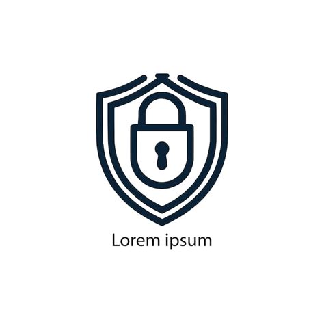 Premium Vector Security Logo On White Background