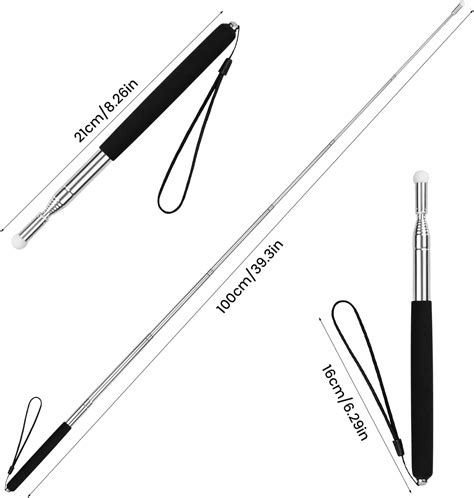 Retractable Teacher Pointer Extendable Teaching Pointer Telescopic