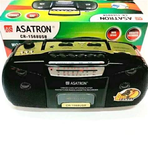 Jual Tape Mini Compo Asatron Usb Kaset Pita Jadul Radio Shopee Indonesia
