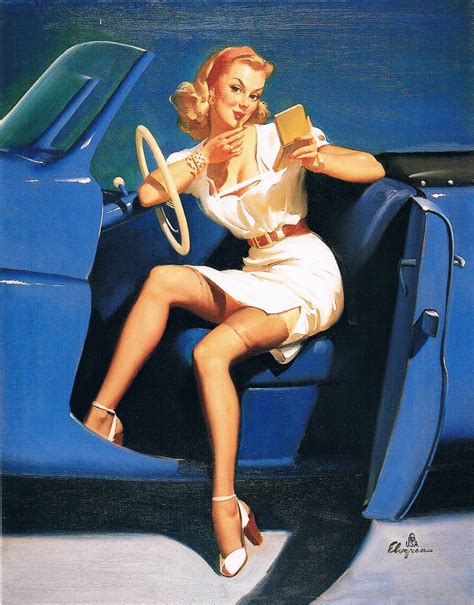 1000 Images About Vintage Pin Up Girls On Pinterest Gil Elvgren