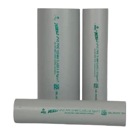 Class 6 Rigid Pvc Pipes Application Construction At Best Price In