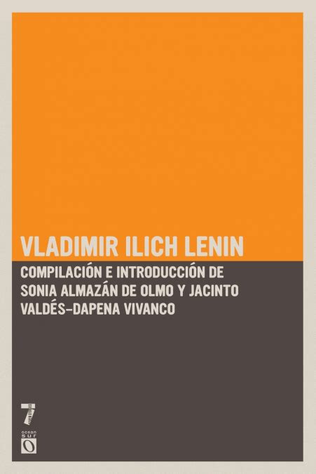 Vladimir Ilich Lenin Vladimir Ilich Lenin Librería Diógenes