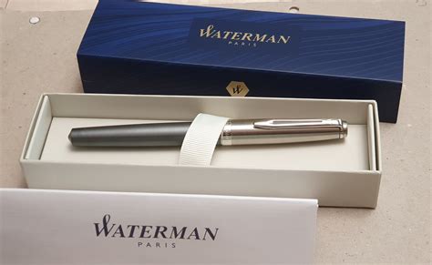 Early thoughts on the Waterman Emblème fountain pen. | Fountain pen blog