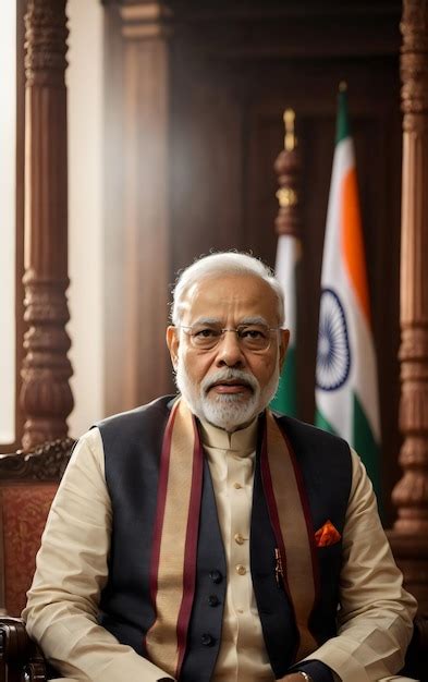 Premium Photo Indias Prime Minister Narendra Modi Created With Generative Ai