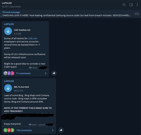 Microsoft Source Code Allegedly Leaked Updated