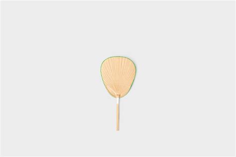 Japanese Mini Uchiwa Fan Green Mokko Native And Co Japanese
