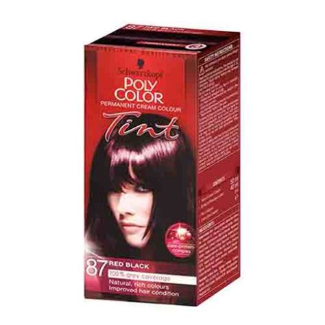 Maxmart Online Schwarzkopf Poly Tint 87 Red Black 1