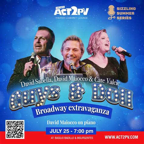 Guys And Doll Broadway Extravaganza Vallarta Calendar
