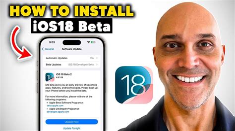 How To Install Ios18 Beta On Iphone Youtube