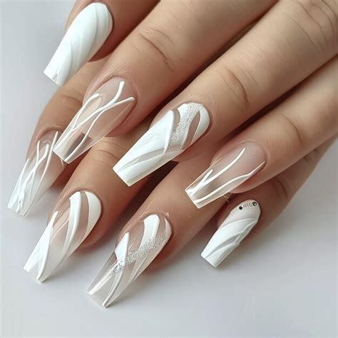 12 000 White Nail Designs Pictures