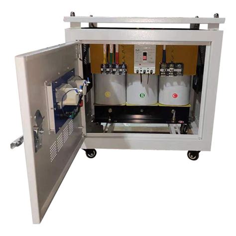 30kva Three Phase Voltage Transformer 380v To 220v Over Current Protection