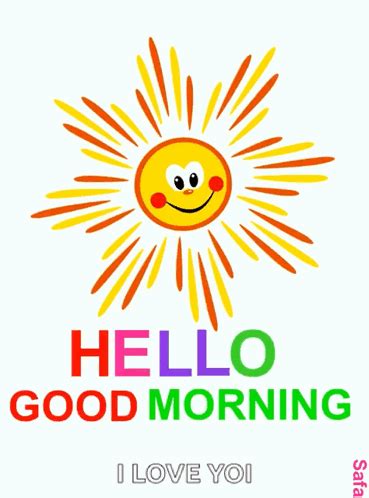 Hello Good Morning  Hello Good Morning Discover And Share S