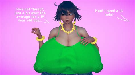 rule 34 1girls 3d big breasts breasts busty cocoa tasteofchoklit