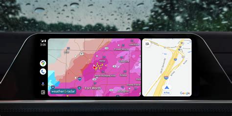 Android Autos First Weather App Now Supports Split Screen Mode