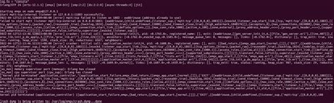 emqx 重启失败 1883被占用以及 node emqx 127 0 0 1 not responding to pings