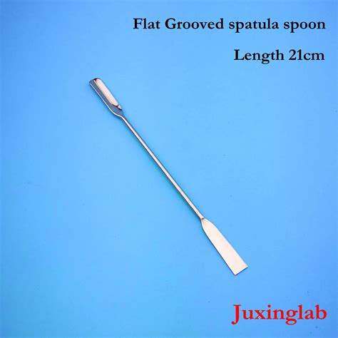 Laboratory Stainless Steel Micro Double Spatula Le Grandado