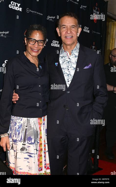 Brian Stokes Mitchell And Wife Allyson Tucker Attend The 79th Annual