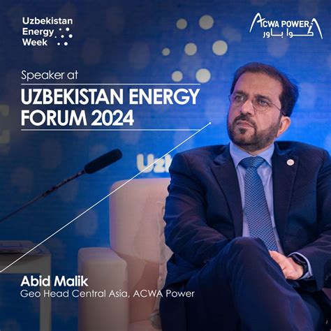 Acwa Power Central Asia Abid Malik 14 Comments