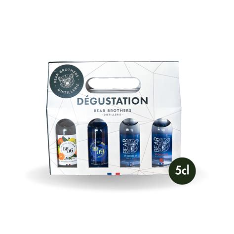 Coffret Dégustation 2 Alcools Bear Brothers