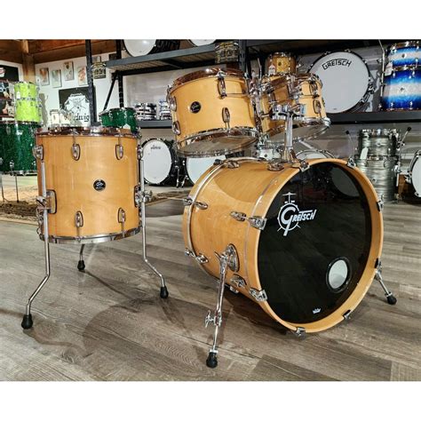 Used Gretsch Renown 4pc Drum Set Gloss Natural Drum Center Of Portsmouth