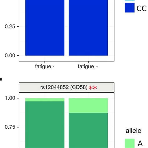 Analysis Of Snps Genotype And Allele Frequency Based On Presence Of Download Scientific Diagram