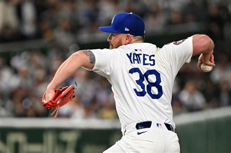 Dodgers Kirby Yates Happy To Split The Difference Orange County Register