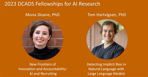 Two Data Science Faculty Members Awarded Dcads Research Fellowships — School Of Data Science