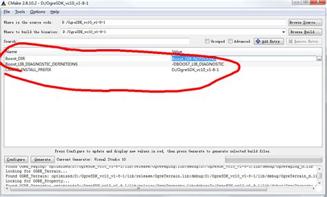 cmake vs2010 编译运行ogre sample respawn 博客园