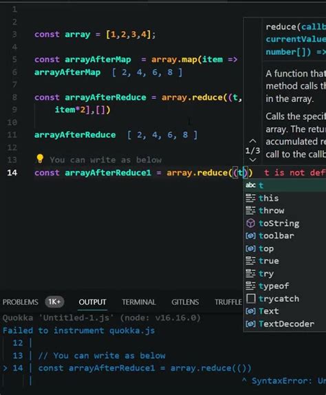 Series Reduce Method To Replace Map An Array In Javascript Youtube