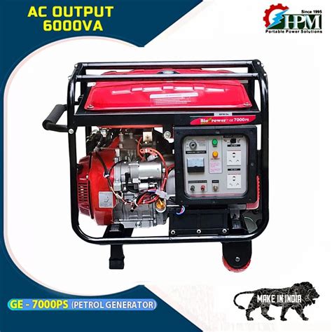 6 Kva Single Phase Generator Start Manual And Self Model Ge 7000ps